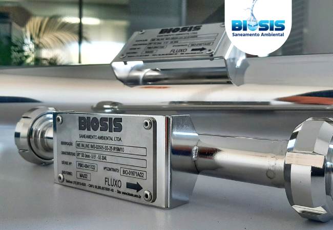 Misturador Estático InLine Biosis | BIOSIS Saneamento Ambiental